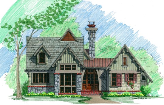 Laurel Cottage Plan Details - Natural Element Homes